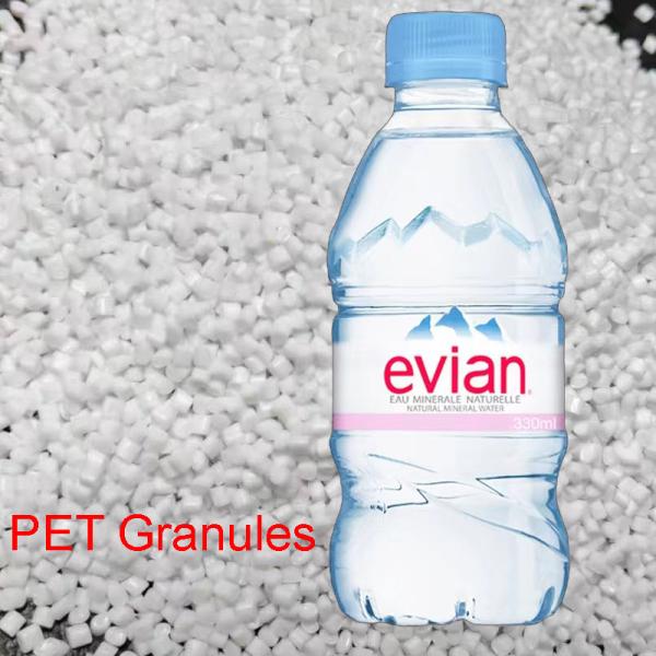 Quality Pure Water Bottle Grade PET Plastic Granules Pellets for sale