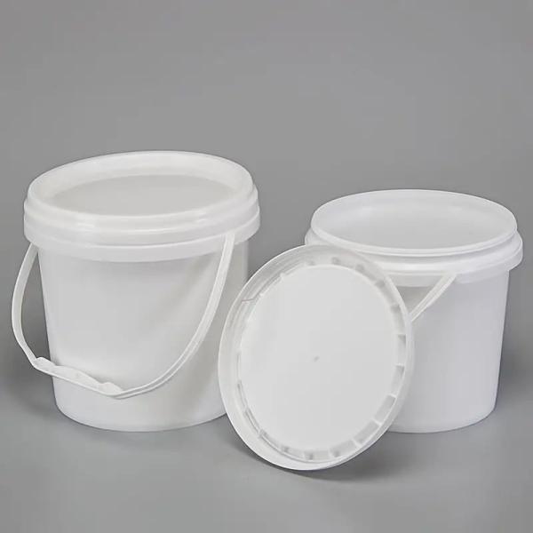 Quality Customized Logo Durable Reusable Latex Paint Pail With Lid 8000ml for sale
