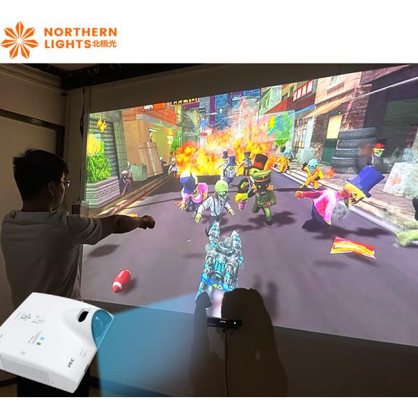 Quality Holographic 3400 LM Interactive Wall Projection Beam Interactive Game for sale