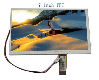 Quality 7 Inch IPS TFT LCD Display with 480×234 Dots Resolution and 26pin FPC Interface for sale