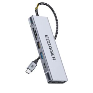 Quality 8 In 1 M.2 SSD Interface Enclosure Port USB C Hub PD 100W Fast Charging For for sale