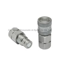 Quality Carbon Steel Flat Face Hydraulic Quick Couplers For Agriculture Industry for sale