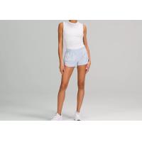 China Dacron Women'S Running Shorts Anti Wrinkle With Pockets factory