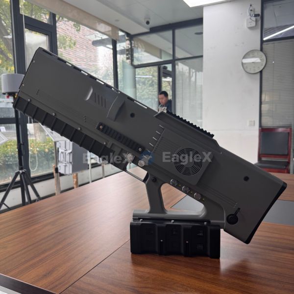 Quality Hand-held Portable Drone Defense Device 1-3KM FPV Drone Jammer With 5KM for sale