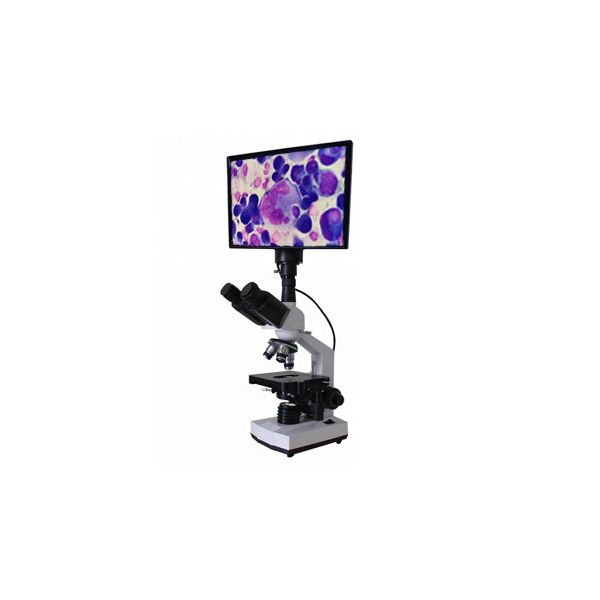 Quality LCD Microscopy Biology Discussion WF10X 400X Bright Field Microscope Biology for sale