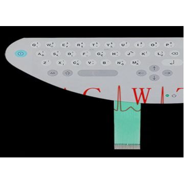 Quality 28*6cm ECG Replacement Parts Repair GE MAC 1200ST ECG Keyboard Membrane for sale