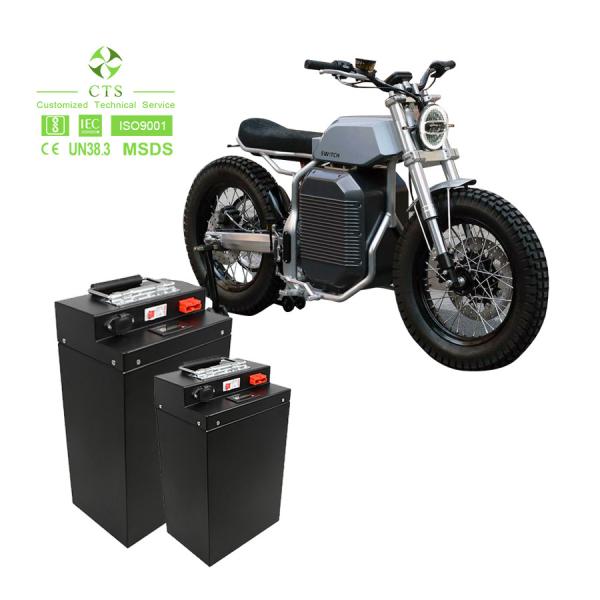 Quality CTS OEM 60V 72V 40Ah 50Ah 60Ah Lifepo4 Lithium Ion Battery Pack For Electric for sale