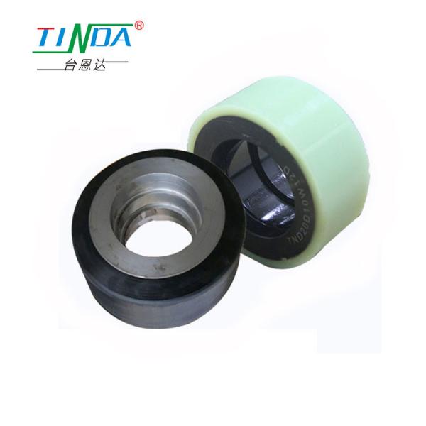 Quality Smooth Movement Pu Rubber Wheels For Agv No Degumming High Durability for sale