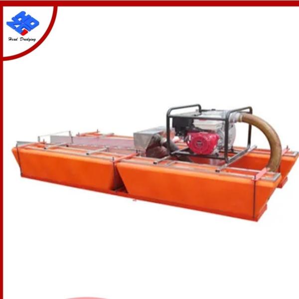 Quality 24m3/h 6" 13hp Gold Mining Dredge Plastic Pontoon And Gas Engine Equiped for sale