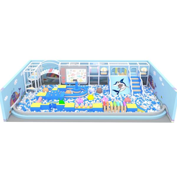 Quality Indoor Playground Indoor Romantic Snow Theme Factory Manufacturer for sale
