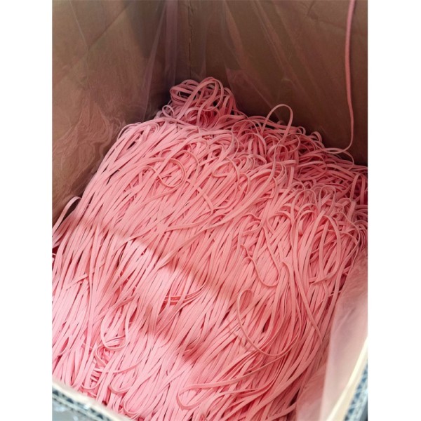 Quality 3.5mm 5mm Adjustable Elastic Ear Bands Fabric Earloop Coloured For 3D Face Mask for sale