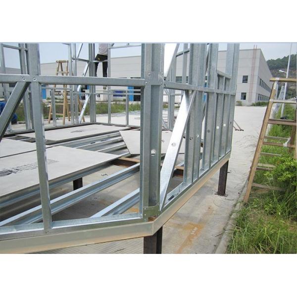 Quality Heat Insulation Prefab Home Beach Bungalows , Customized Light Steel Bungalow for sale
