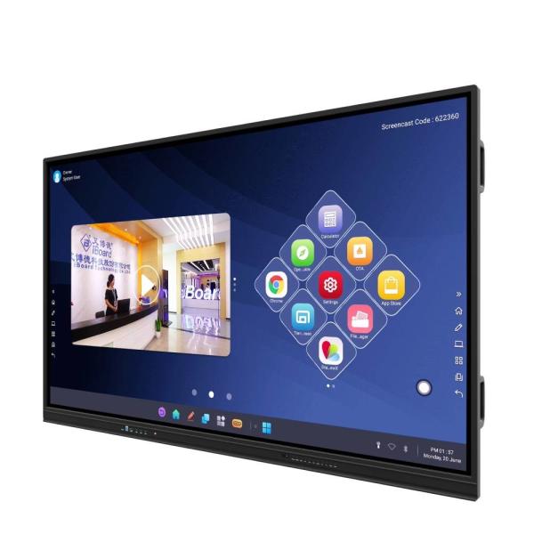 Quality Muilty Touch 86 Inch Iboard Interactive Whiteboard All In One Touch Monitor for sale