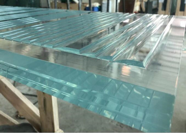 Quality Carved Pattern Sentryglas SGP Interlayer Glass 380nm UV Cutting for sale