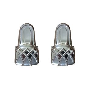 Quality PP Or ABS Material Funeral Coffin Decorative Coffin Parts With Steel Bars for sale
