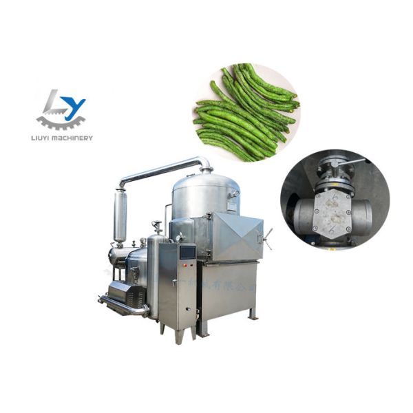 Quality Continuous Type Vacuum Fried Chips Machine / Automatic Fryer Machine Durable for sale