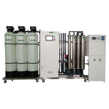 Quality 500H/L Double Pass RO System With EDI Water Plant for sale