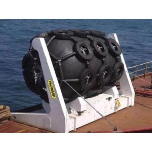 Quality 65% Natural Rubber BV Pneumatic Marine Fender High Pressure 80KPa for sale