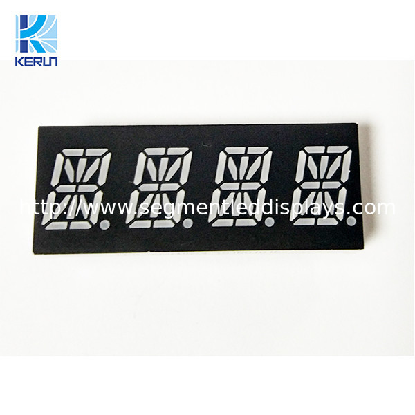 Quality 0.39" 4 Digit LED 16 Segment Display Full Color Energy Saving for sale