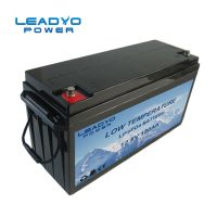 Quality Cold Weather Low Temperature LiFePO4 Battery 12V 150Ah ABS Case for sale