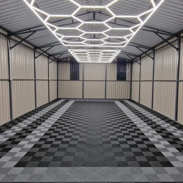 Quality Interlocking Workshop Floor Mats Polypropylene Garage Flooring 2500 Lbs for sale