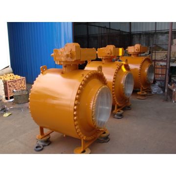 Quality API607 Double Block Bleed Ball Valve , WCB Side Entry Ball Valve for sale