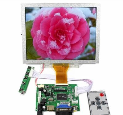 Quality 8 Inch LCD Monitor Industrial Control Panel TFT HD Display Antiglare Ej080na-05a for sale