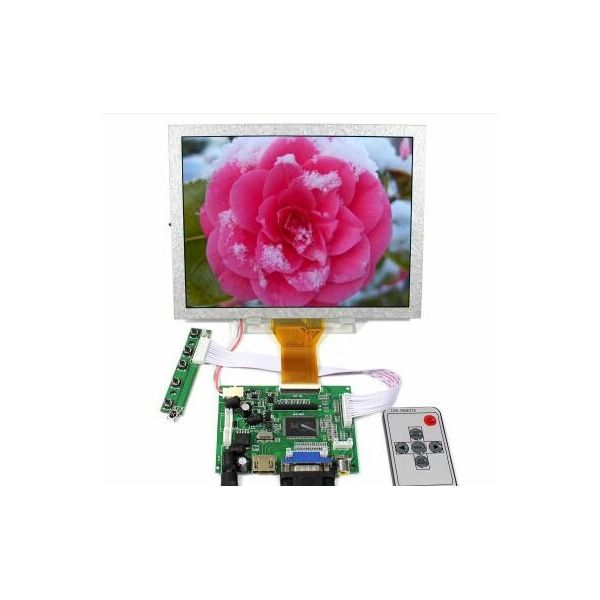 Quality 8 Inch LCD Monitor Industrial Control Panel TFT HD Display Antiglare Ej080na-05a for sale
