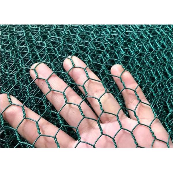 Quality PVC Coated Hexagonal Wire Netting Twisted Woven Wire Netting for sale