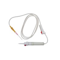 Quality 150cm Medical PVC Disposable Blood Transfusion Set With Flow Rate Control for sale