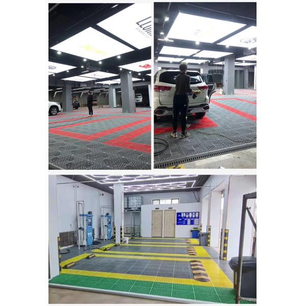 Quality Black Interlocking PVC Garage Floor Tile The Ultimate Solution for Other for sale