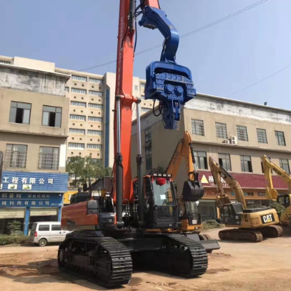 Quality 265 KN Force Hydraulic Pile Driver - 32 Mpa & High Accuracy for Multi-Pile Types for sale