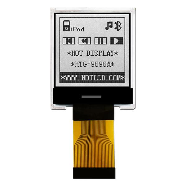 Quality 96X96 Graphic COG LCD SSD1848 | FSTN + Display With WHITE Backlight/HTG9696A for sale