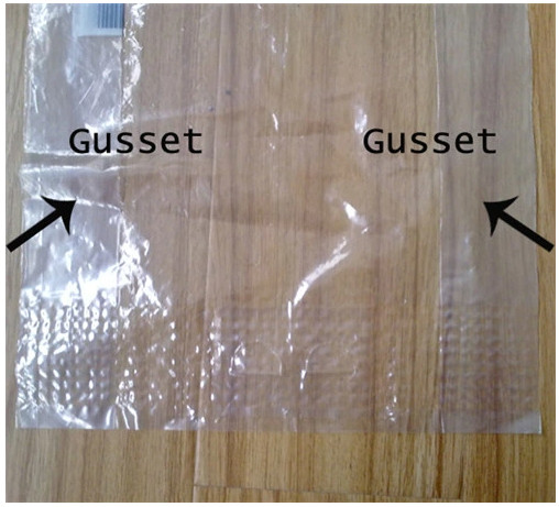 Quality Plastic PE Side Gusset Bag Pasting Machine LDPE For Diaper Bag for sale
