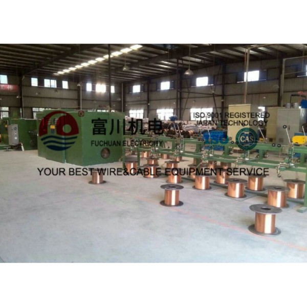 Quality 19pcs Copper Wire Twisting Machine Max Rotation Speed 2000rpm 4000TPM Equipment for sale