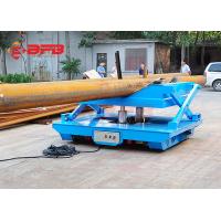 Quality Hydraulic Steering Steel Platform Rail Track Trolley for sale