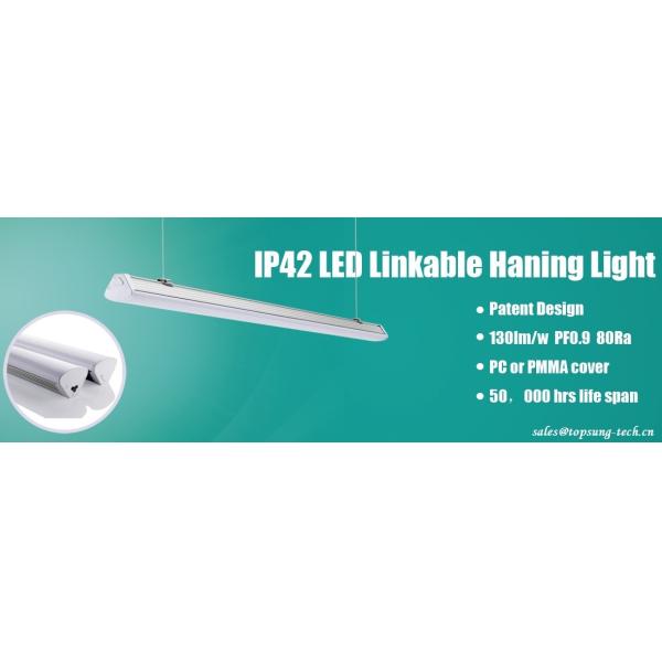 Quality 60w 1500mm Led Linear Suspension Lighting Max 42m Linkable for sale