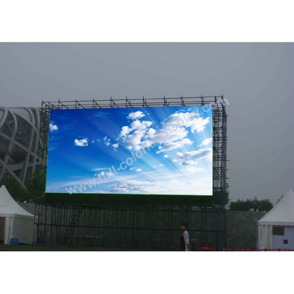 Quality P8 P10 P16 Outdoor Rental Led Video Screen Display With 640x640mm Cabinet for sale