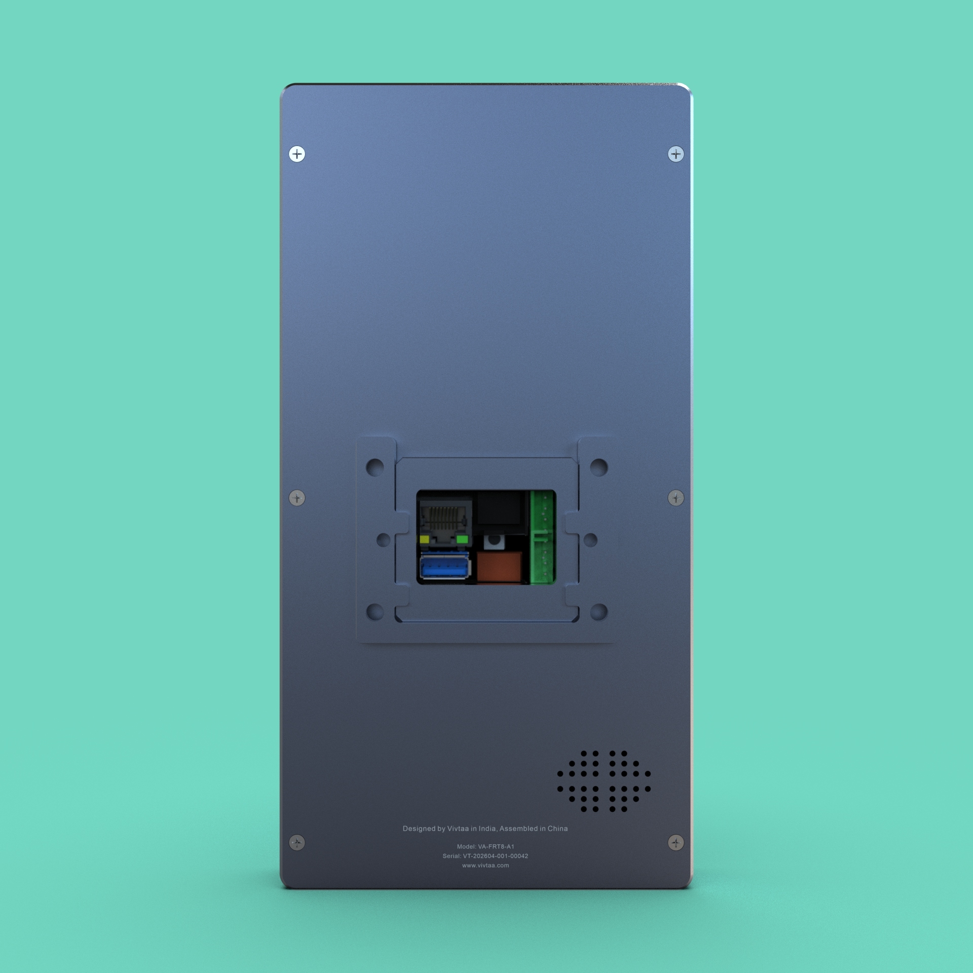 Quality 8 Inch Facial Recognition Access Control with QR Scanner & Card Reader for sale