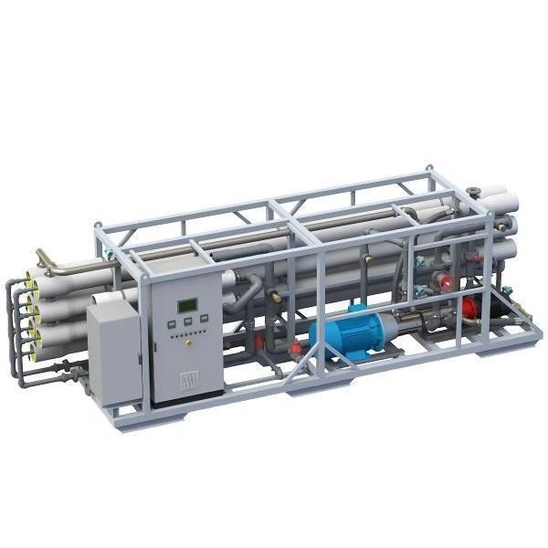 Quality 38% Recovery Rate Seawater Desalination System With Ultrafiltration Pretreatment for sale
