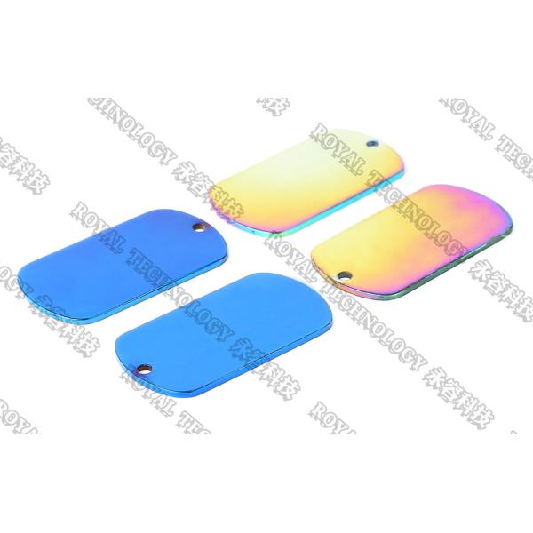Quality Stainless Steel Personalized Name Plate PVD Gold Plating for sale