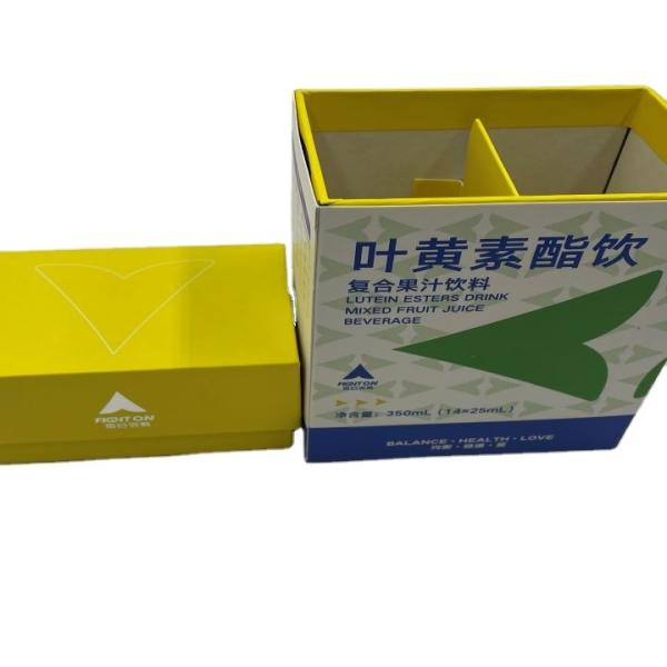 Quality Custom Nutritional Supplement Containers Paper Drinking Tea Packaging Boxes for sale