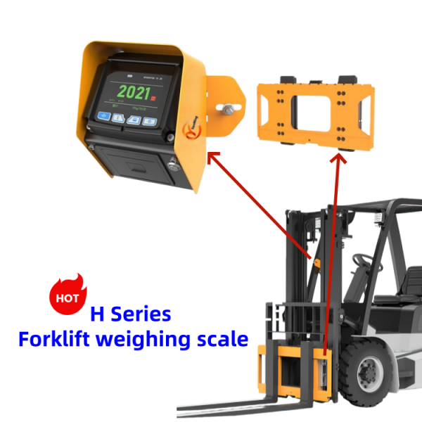 Quality High Precision Digital Forklift Scale with 0.2% Error, 30-4500kg Range and Dual for sale