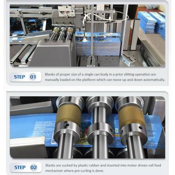 Quality Decorative Tin Box Making Machine , Can Forming Machine 25PPM for sale