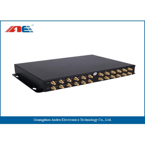 Quality High Power RS232 Interface HF RFID Reader , Ethernet RFID Reader With 24 Channels One GPIO for sale