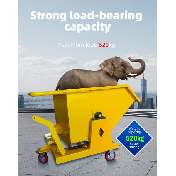Quality Forklift Waste Tipping Bin Industrial Scrap Bins for sale