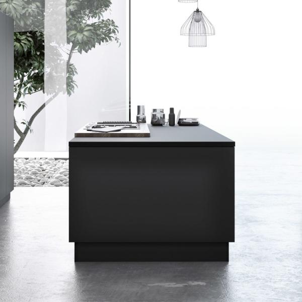 Quality Countertops PVC Kitchen Cabinets Melamine Board Eco Friendly for sale
