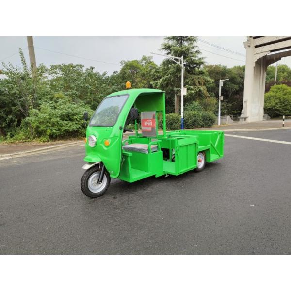 Quality New Energy Electric Three Wheeled Cleaning Car Garbage Transport Truck for sale