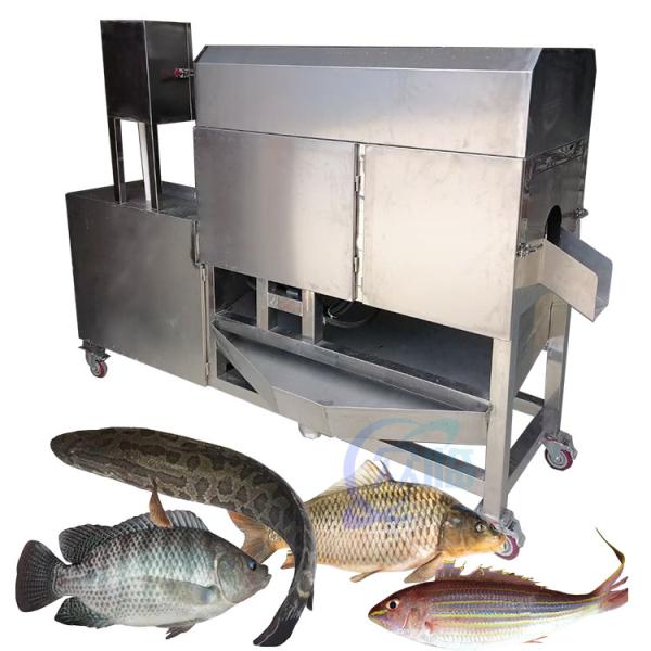 Quality Wear Resistant Fish Killing Machine , 380V Automatic Fish Fillet Machine for sale