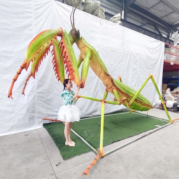 Quality Animated Giant Size Animatronic Insect Model for Theme Park for sale